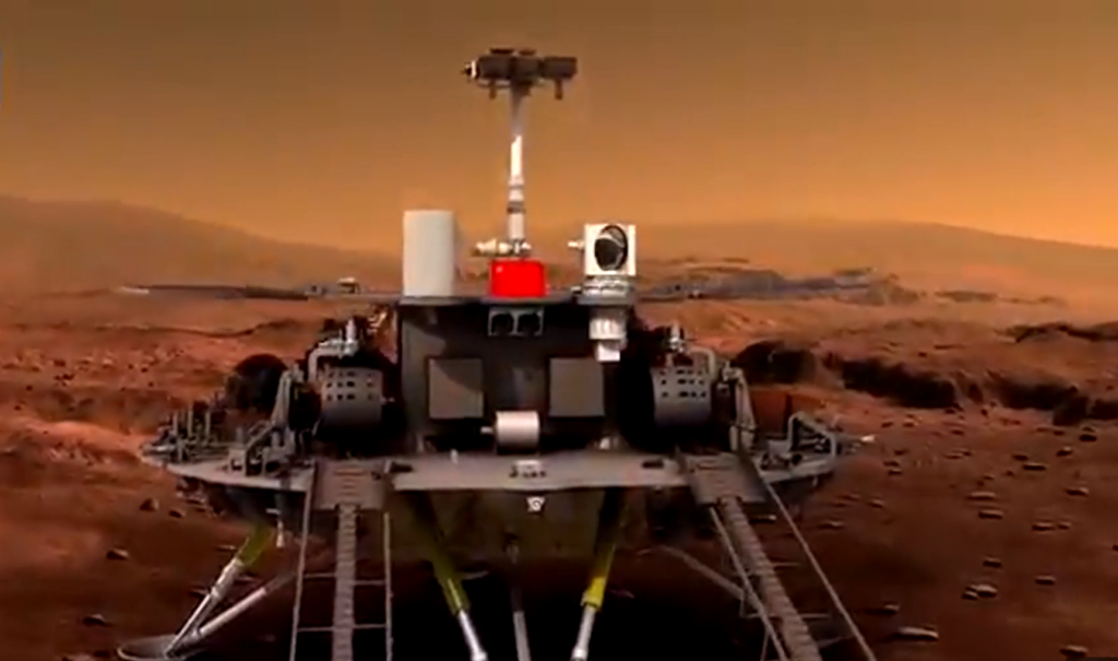 China’s rover Zhu Rong finds recent water activity on Mars | TB Online ...