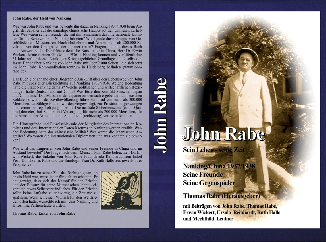German Christian Jakob Kröger: The Nanking Massacre he witnessed and ...